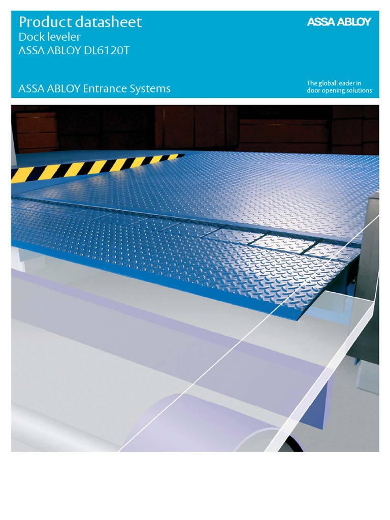 Product Datasheet ASSA ABLOY DL6120T en | PDF | Welding | Construction