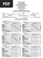Form 137-School Permanent Record | PDF | Behavior Modification | Cognition