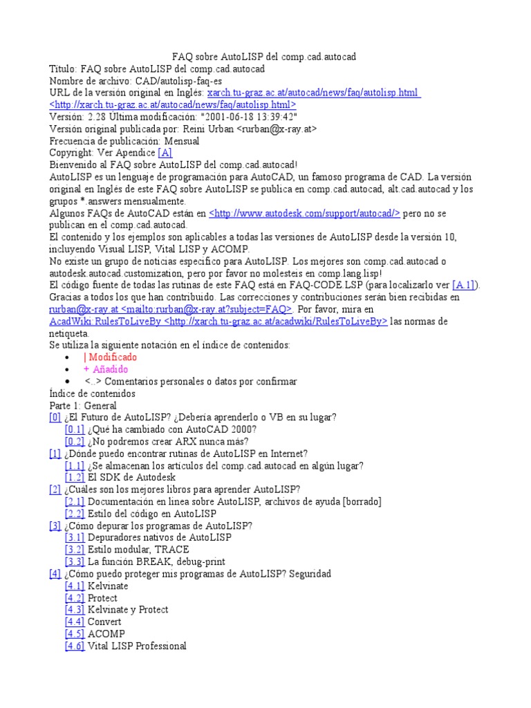Autolisp Es | PDF