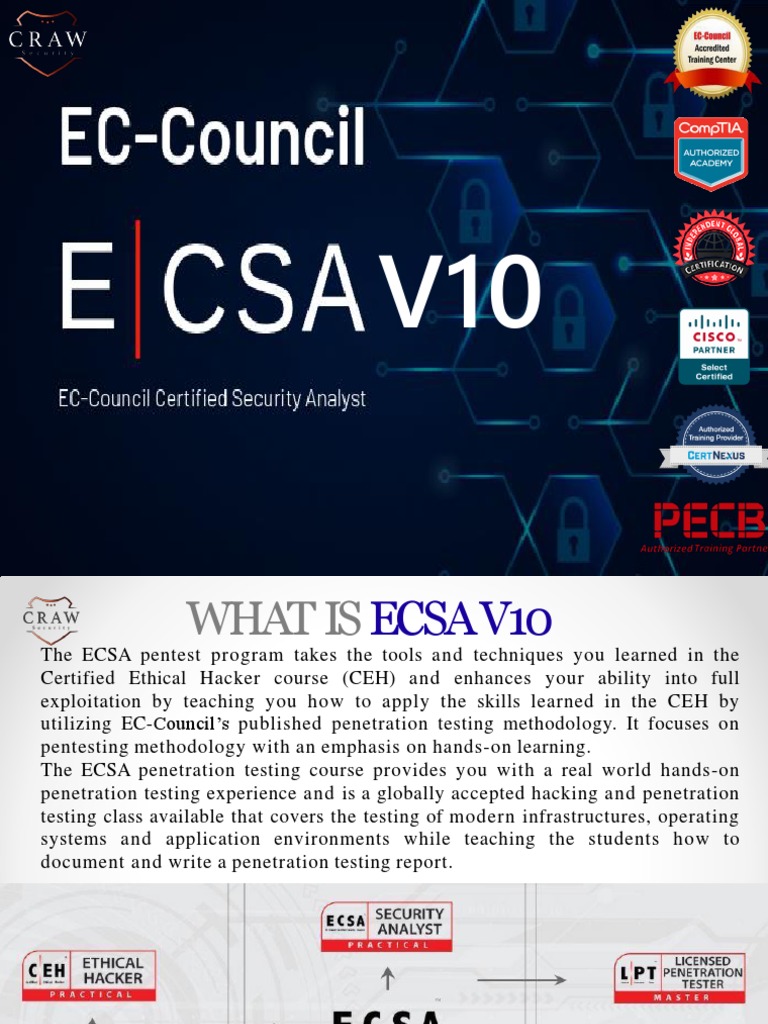 ECSA V10 Penetration Testing Course | PDF