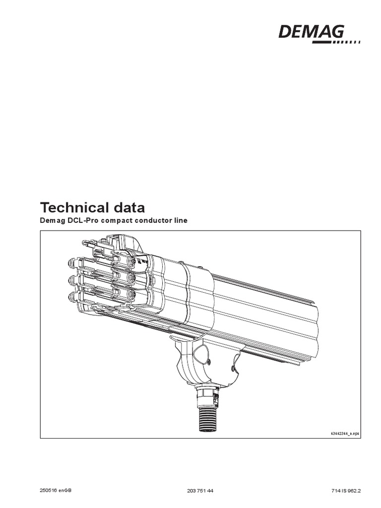 Crane BUS BAR - Technical Data | PDF