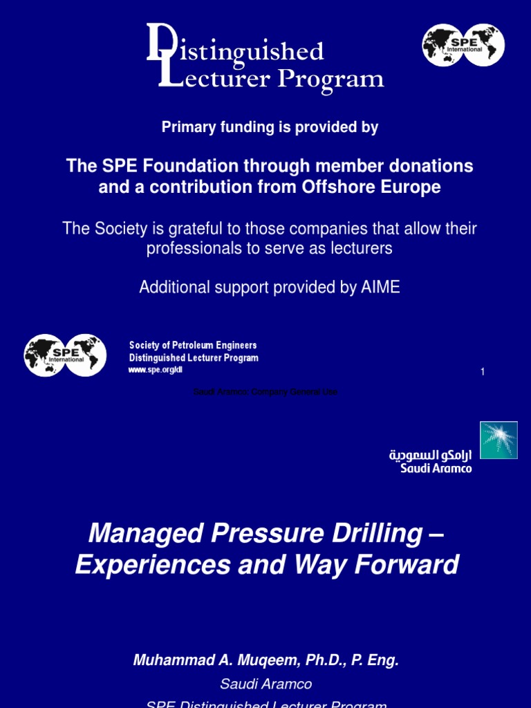 MPD Saudi Aramco | PDF