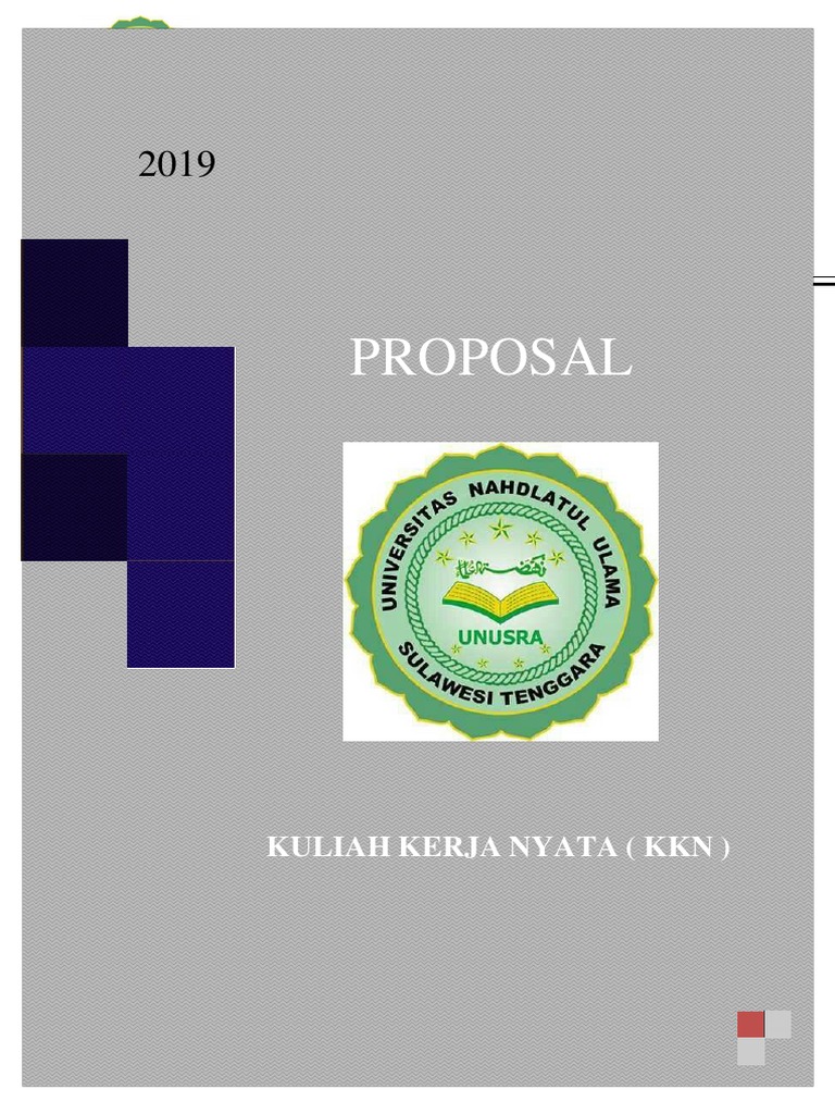Contoh Proposal Kegiatan KKN | PDF
