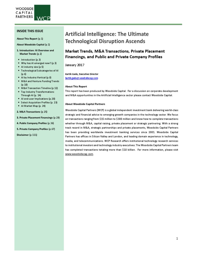 Artificial Intelligence Report | PDF