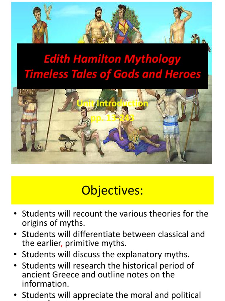Introduction Edith Hamilton Mythology | PDF