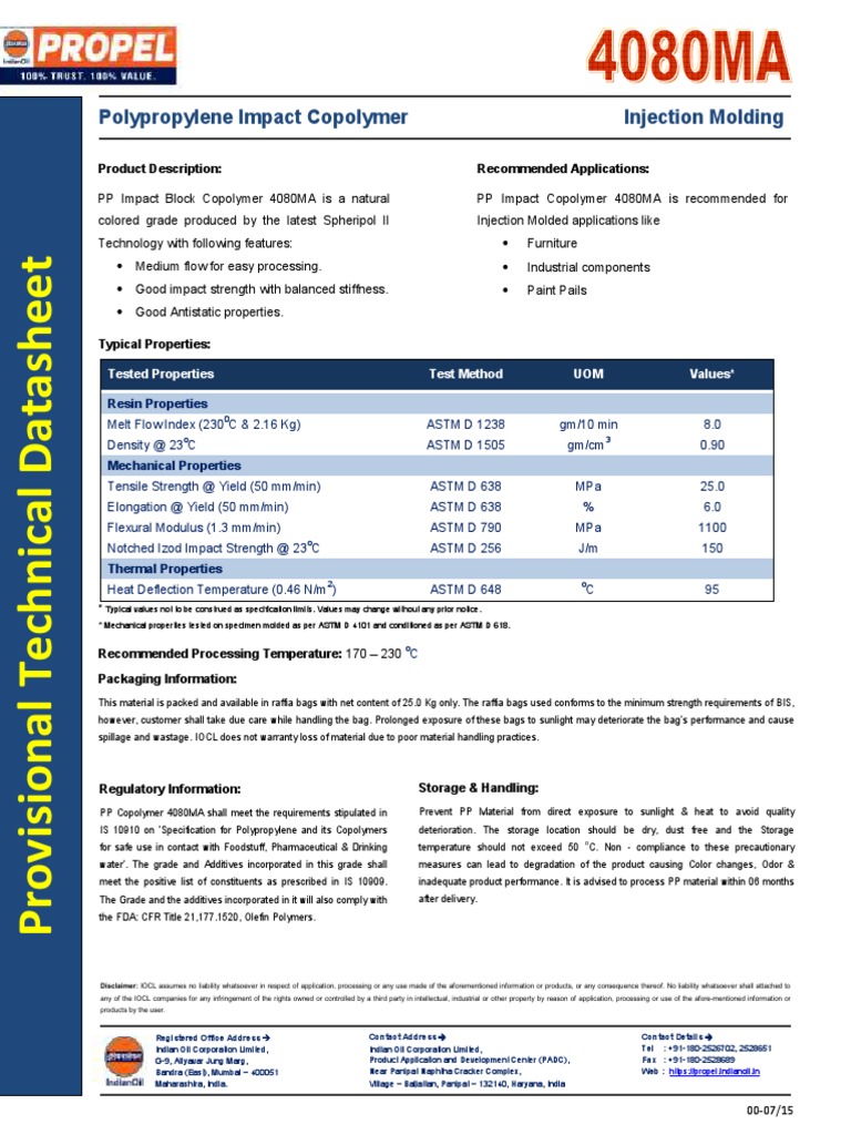Iocl PPCP 8 Mfi 4080ma | PDF