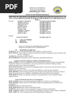 Brgy. Resolution Sample | PDF