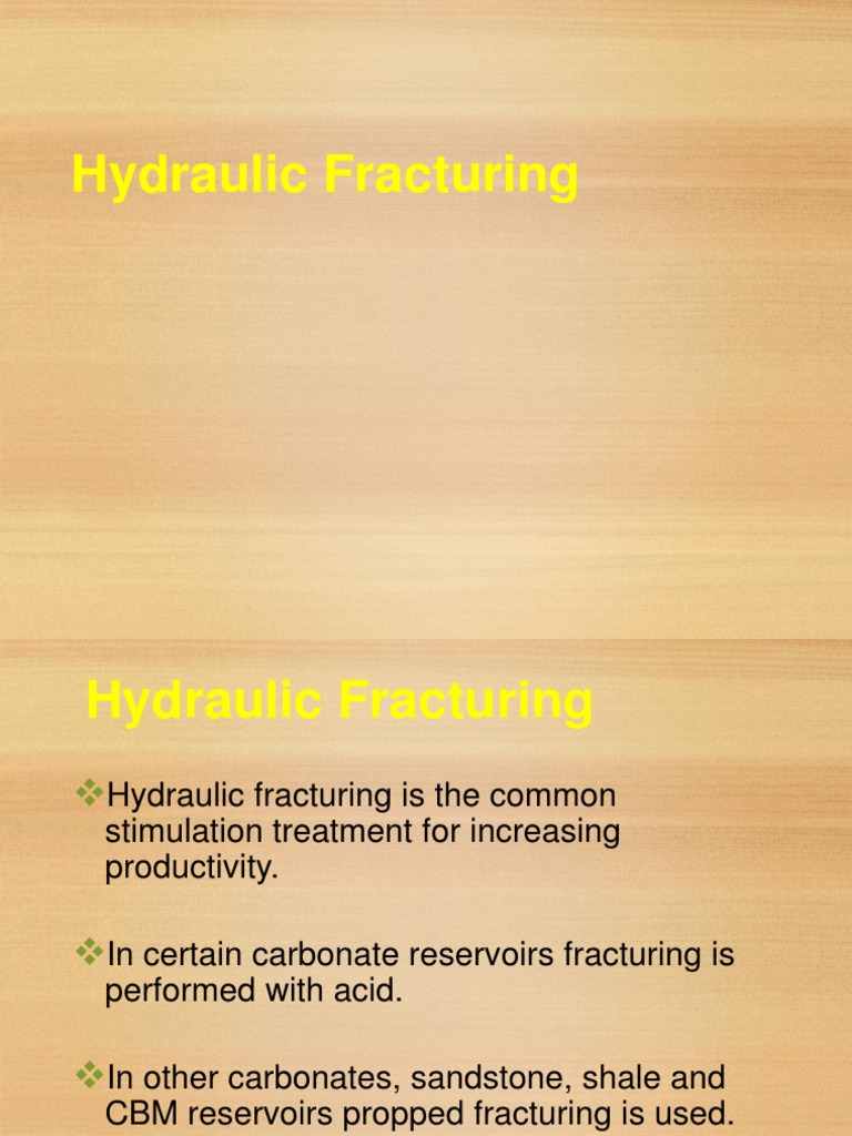Hydraulic Fracturing Techniques Overview | PDF | Technology & Engineering