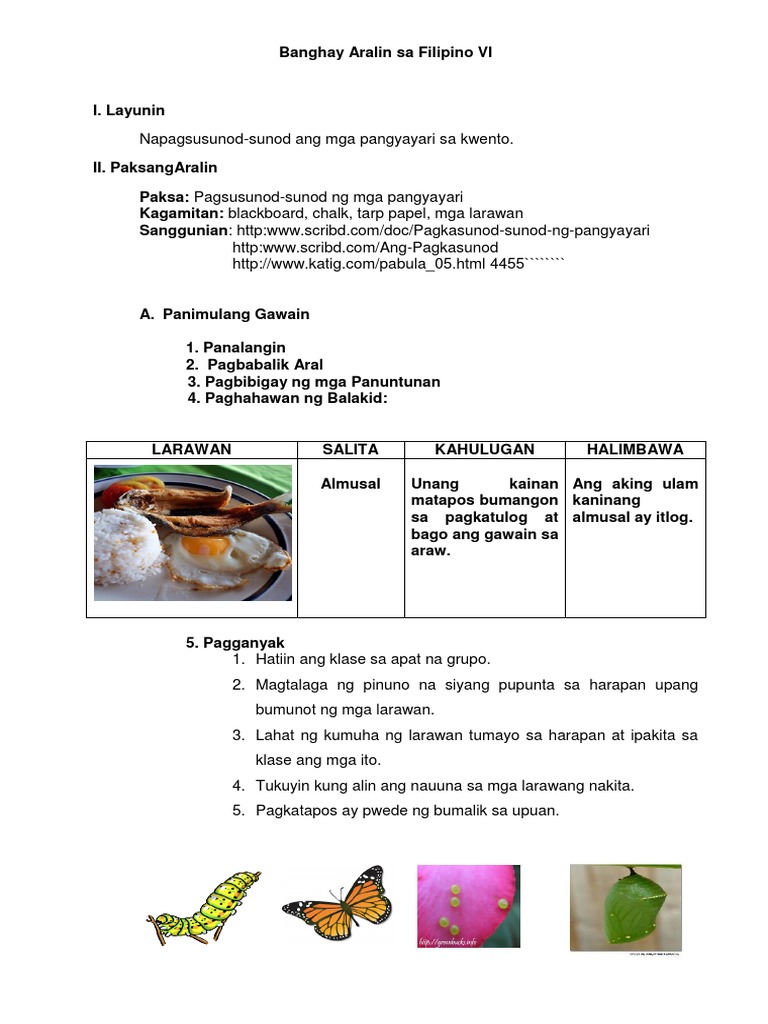 Pagsusunod - Sunod | PDF
