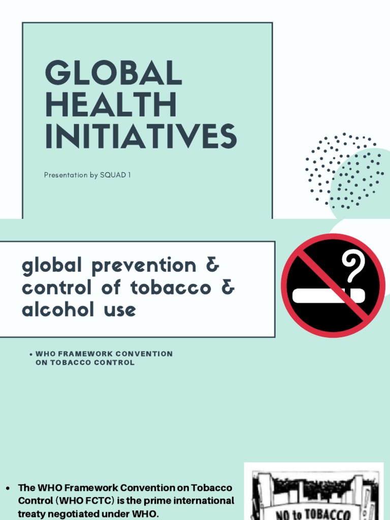 Global Health Initiatives Overview | PDF