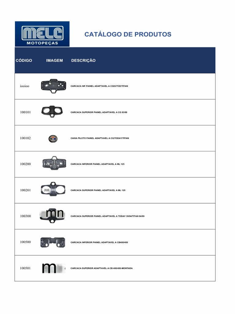 Catalogo Melc Ocr PDF | PDF