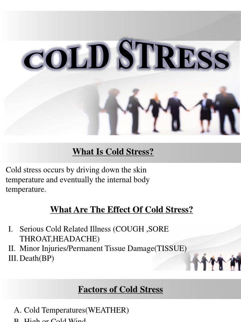 Cold Stress | PDF