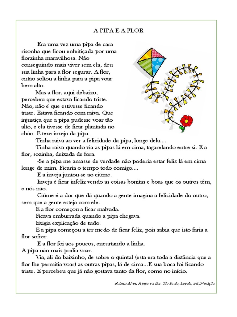 A Pipa e A Flor | PDF