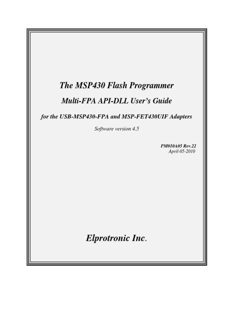 DLL User Guide | PDF