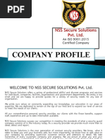 Security Company Profile Sample | PDF
