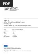 MCMI-IV Interpretive Report - 6856501 - 20180509033028436 PDF | PDF ...