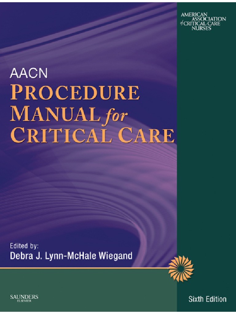 Procedure Manual For Critical Care | PDF