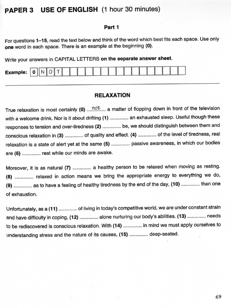 Cpe 1 Test 3 Relaxation | PDF