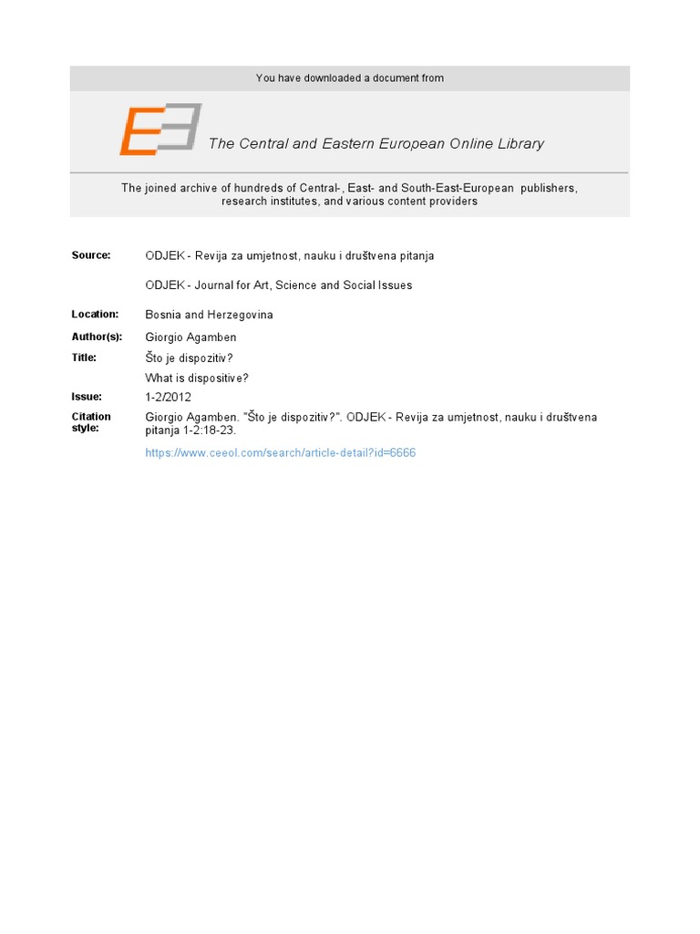 What-Is-Dispositive - Content File PDF | PDF