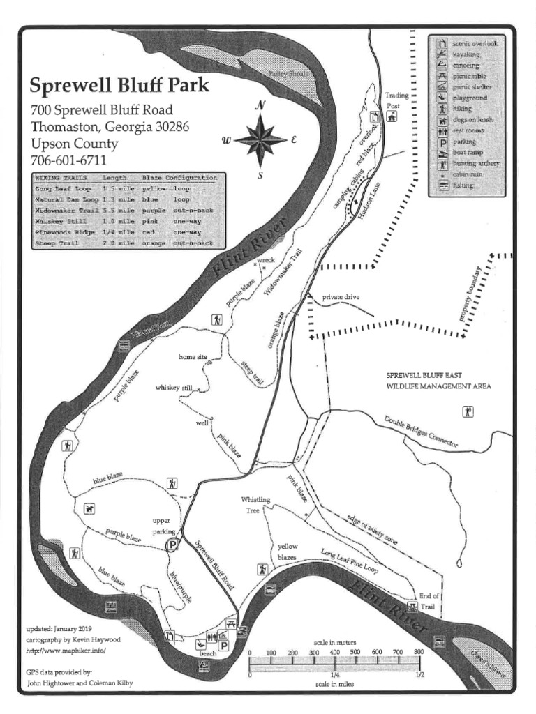 Sprewell Bluff Park Trails | PDF