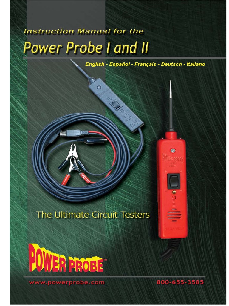 POWER PROBE 2 INSTRUCCIONES EN Español | PDF
