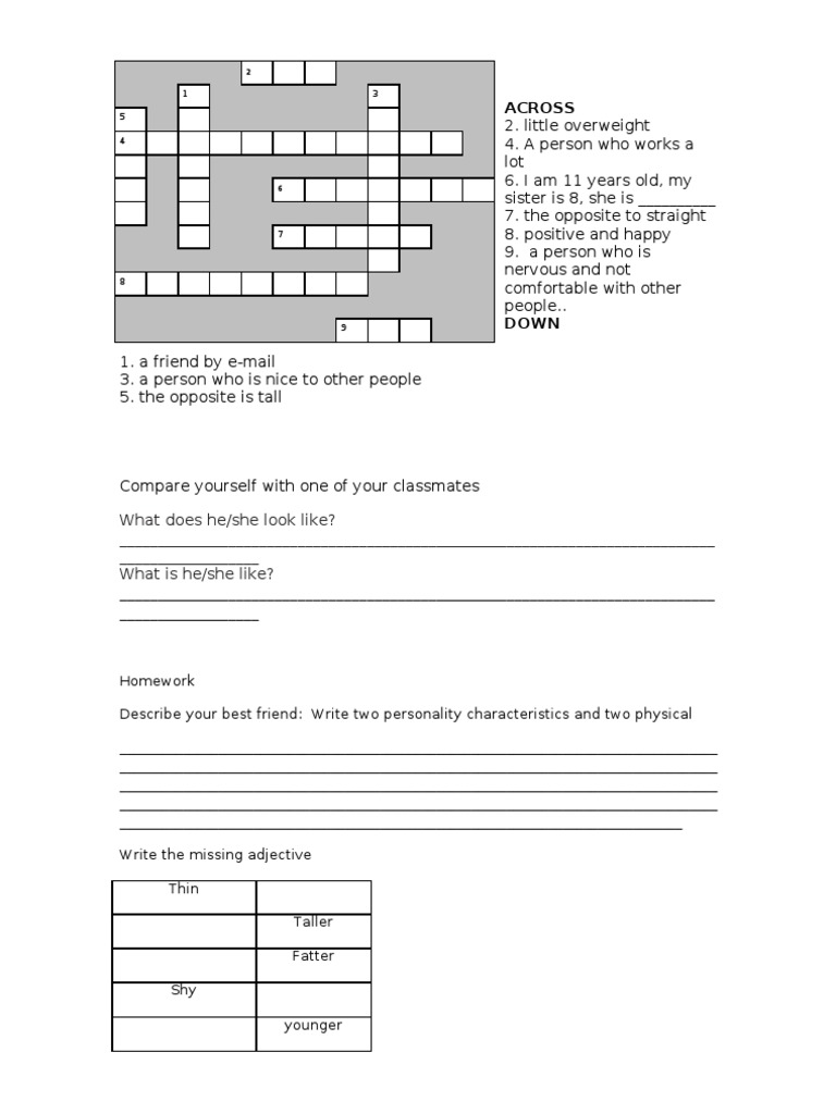 What Does He/she Look Like? - What Is He/she Like? | PDF | Leisure