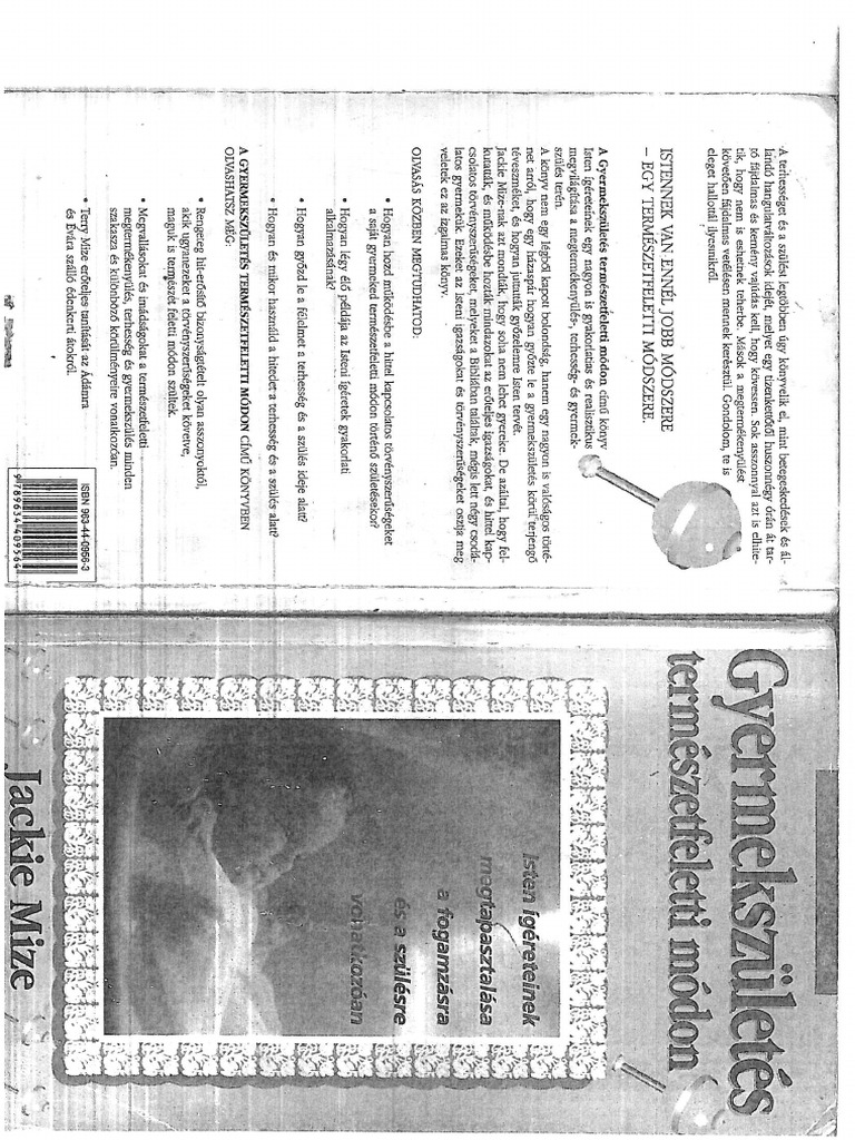 Gyermekszuletes Termeszetfeletti Modon-Jackie Mize | PDF