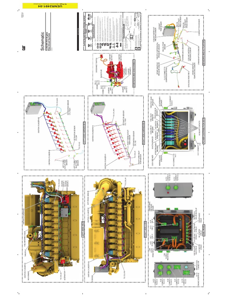 Электрическая Схема g3520h Generator Set Gfp | PDF
