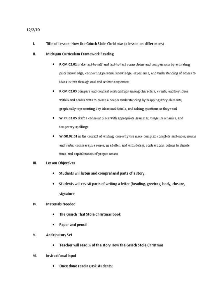 The Grinch | PDF | Communication | Learning