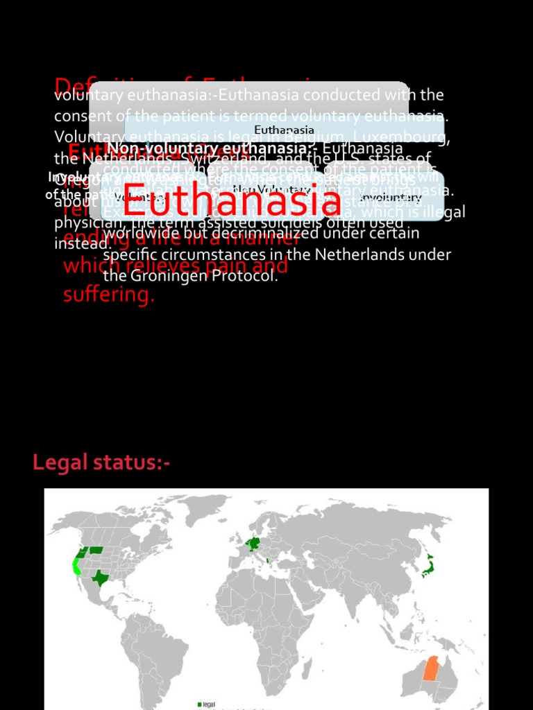 Definition of Euthanasia and Views on Legality | PDF | Killings ...
