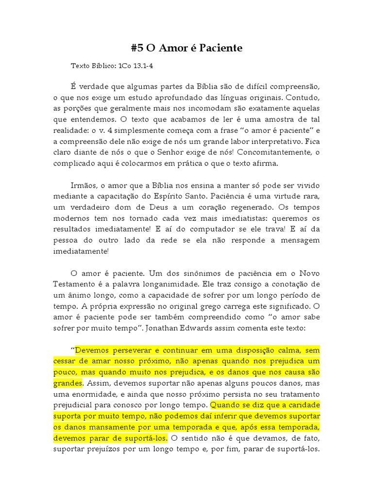 A Paciência Amorosa De Jesus Uma Lição Sobre Como Amar Uns Aos Outros