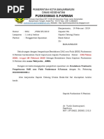 Contoh GANTI SPECIMEN BANK | PDF