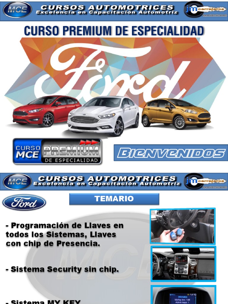 Ford Premium de Especialidad PDF | PDF | Arranque | Electrónica