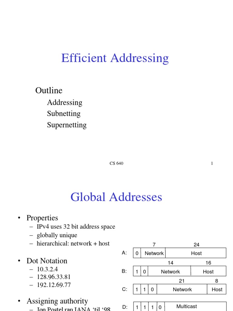 Cidr New | PDF | Internet Protocols | Computer Network