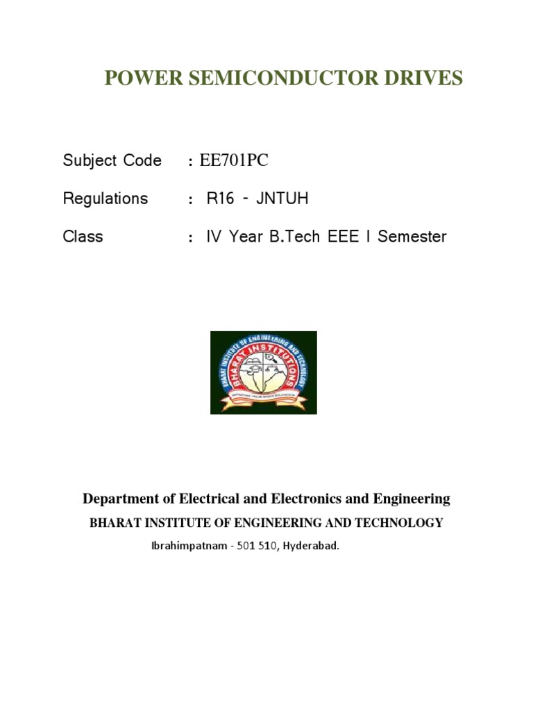 PSD4 PDF | PDF | Electric Motor | Power Inverter