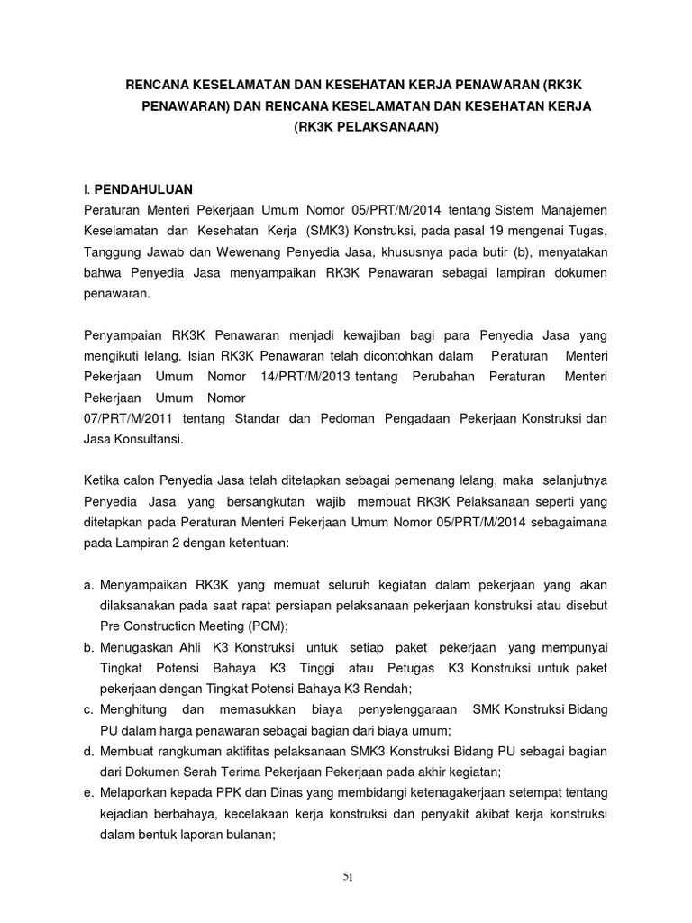 Modul RK3K PENAWARAN & PELAKSANAAN | PDF | Teknologi & Rekayasa