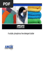 Detergent Powder Formulation | PDF | Sodium Hydroxide | Detergent