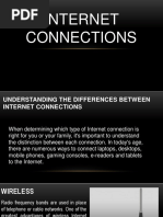 Types of Internet Connection | PDF | Digital Subscriber Line | Internet ...