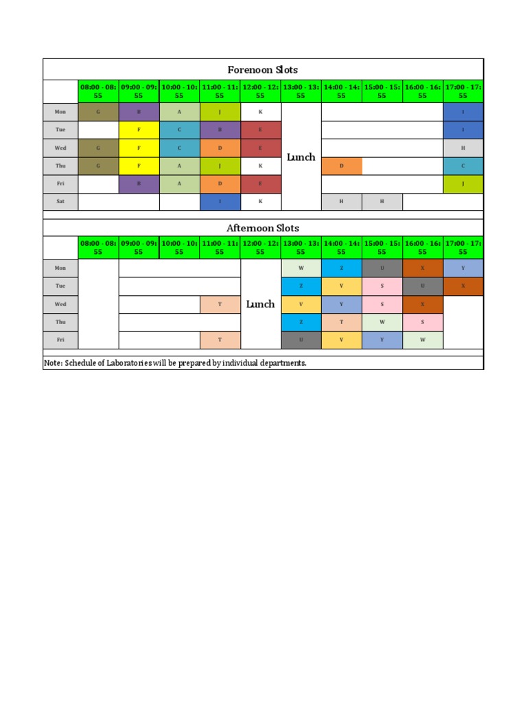 Class Time Table For 2020 Spring Semester - Final PDF | PDF | Computer ...
