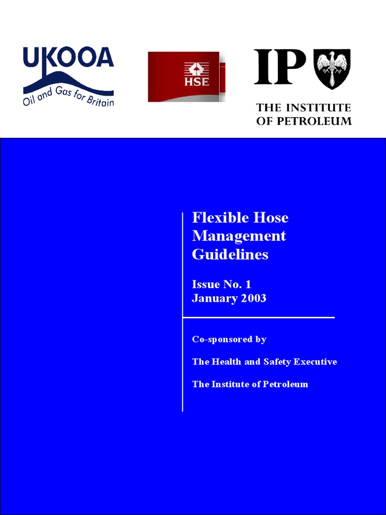 Flexible Hose Management Guidelines | PDF | Life Cycle Assessment ...