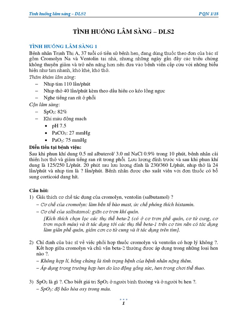 (Biophavn) DLS2 - Giai Tinh Huong | PDF