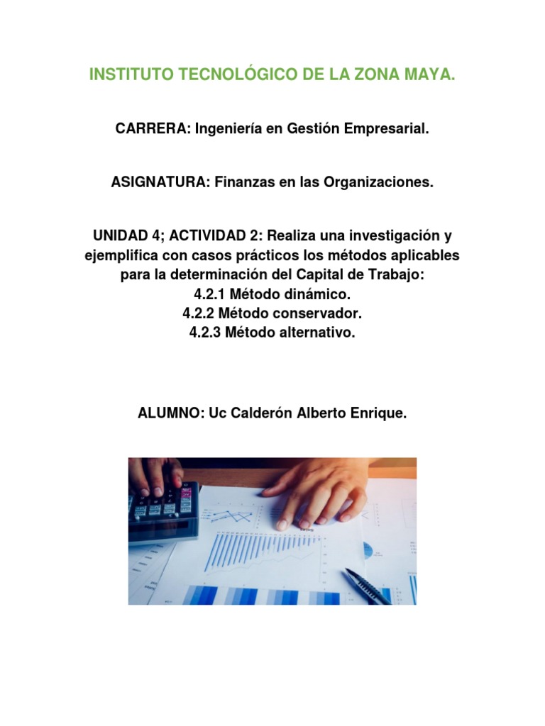 Enfoque Dinamico | PDF | Capital de trabajo | Hoja de balance