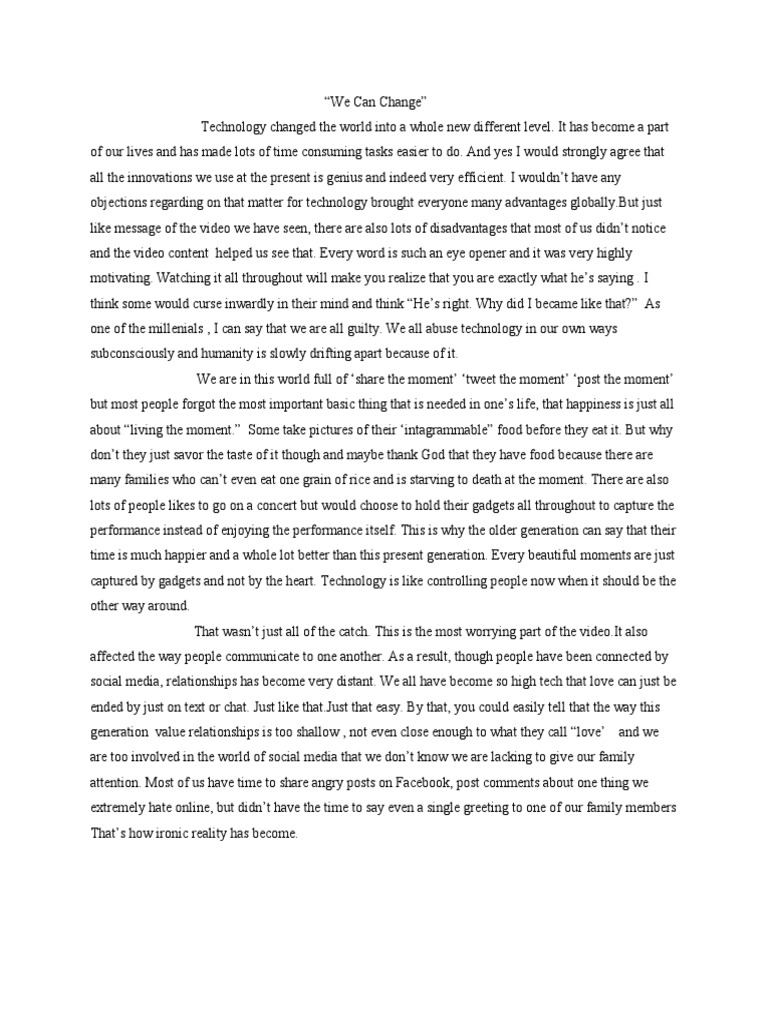 Can We Auto-Correct Humanity | PDF | Social Media | Popular Culture ...