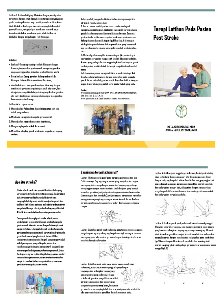 Pamflet Brosur Fisioterapi | PDF