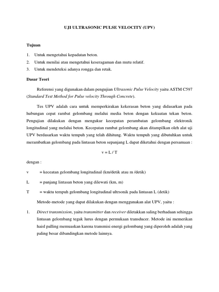 Laporan UPV | PDF | Metode & Bahan Ajar | Teknologi & Rekayasa