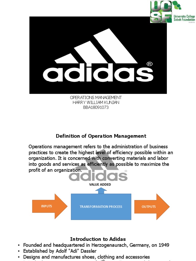 ADIDAS | PDF | Business | Finance & Money Management