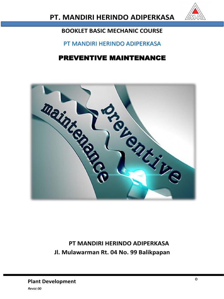 Booklet Basic Mechanic Course - PM | PDF