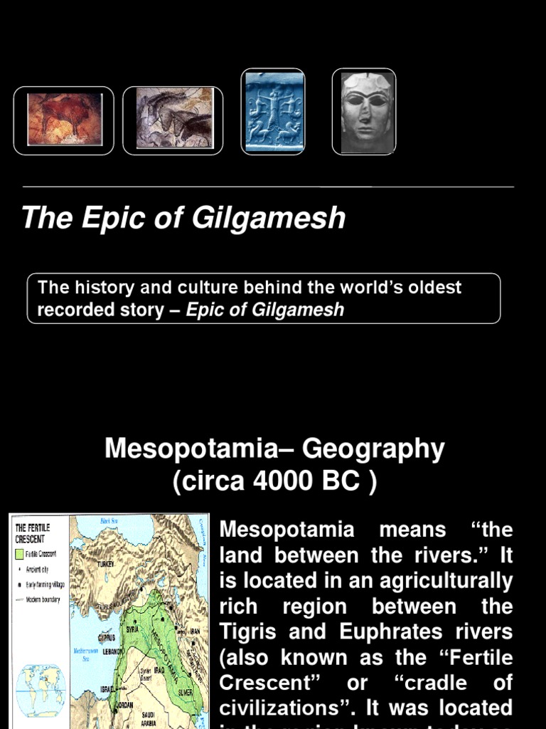 The Epic of Gilgamesh: The World's Oldest Recorded Story | PDF
