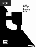 SHS Design Guide to BS 5950 Part 1 | PDF | Buckling | Bending