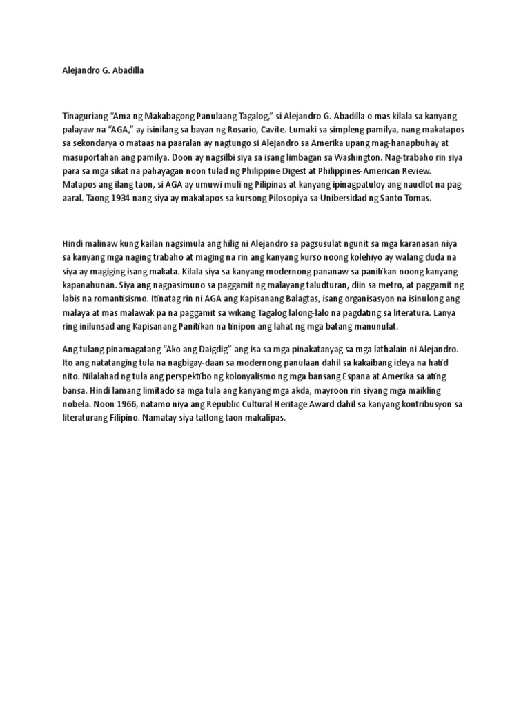 Alejandro Abadilla | PDF